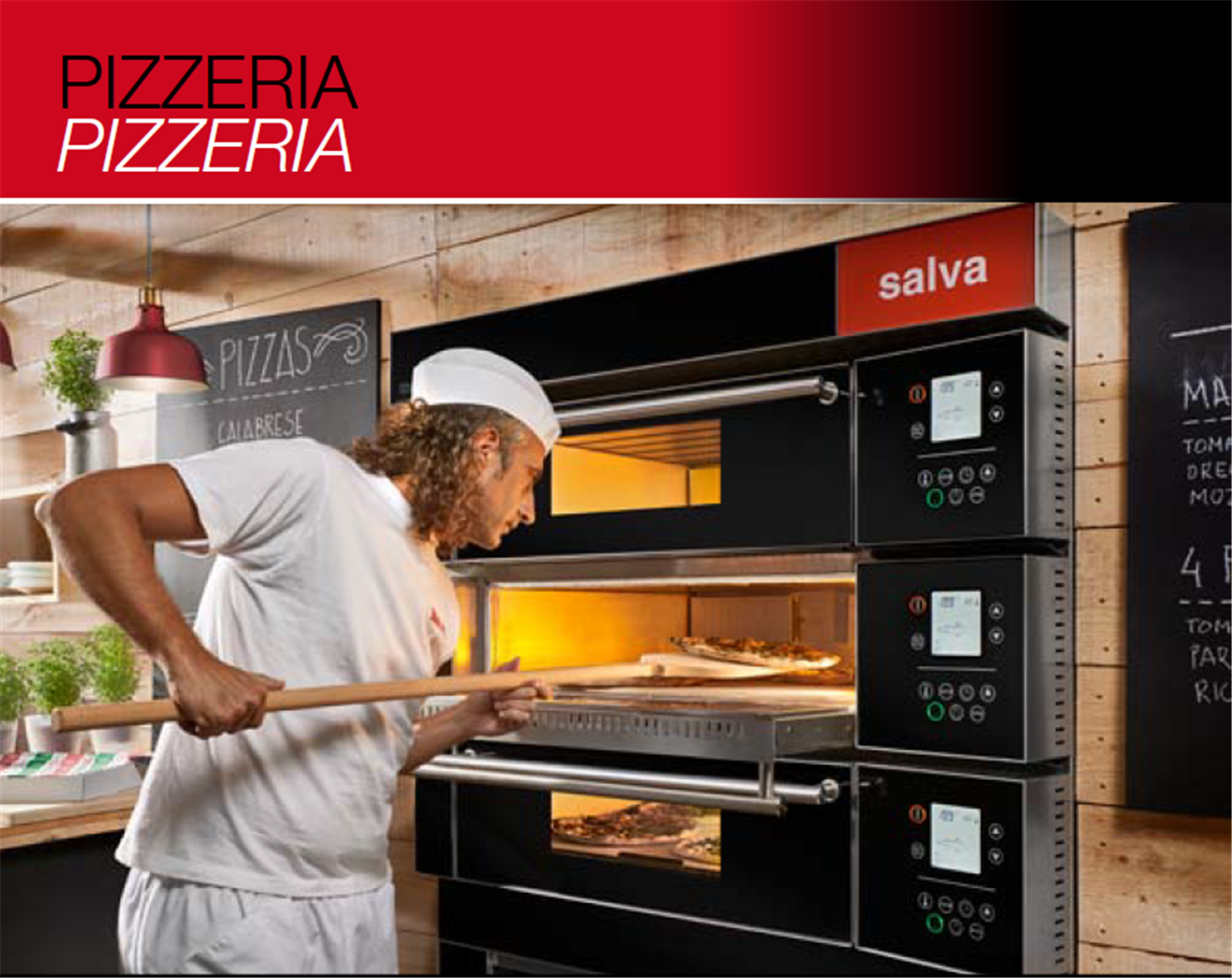 SALVA type MODULAR four à PIZZA | Machinery Verhoest NV